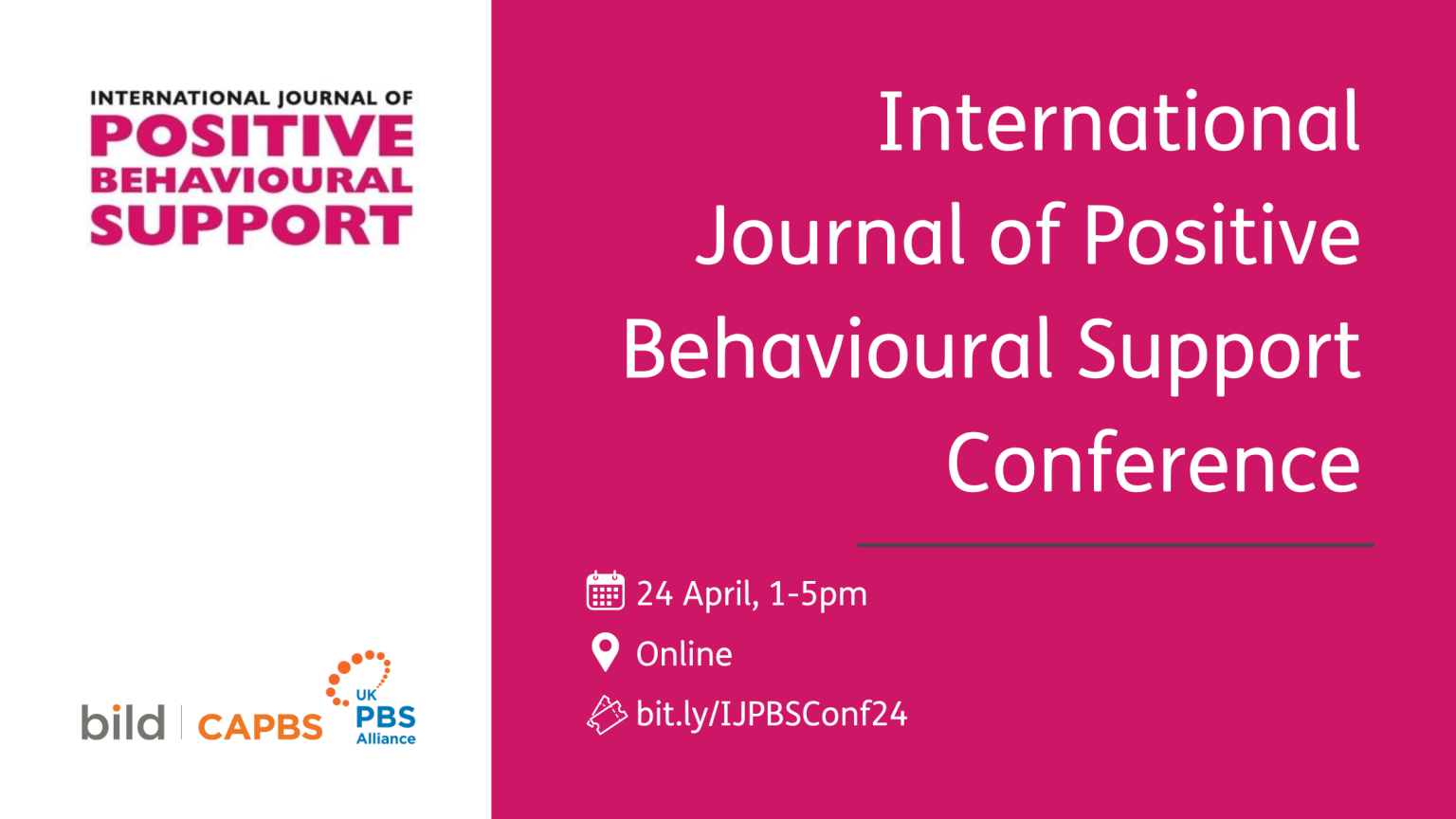 Launch of IJPBS online mini-conference 2024 | bild