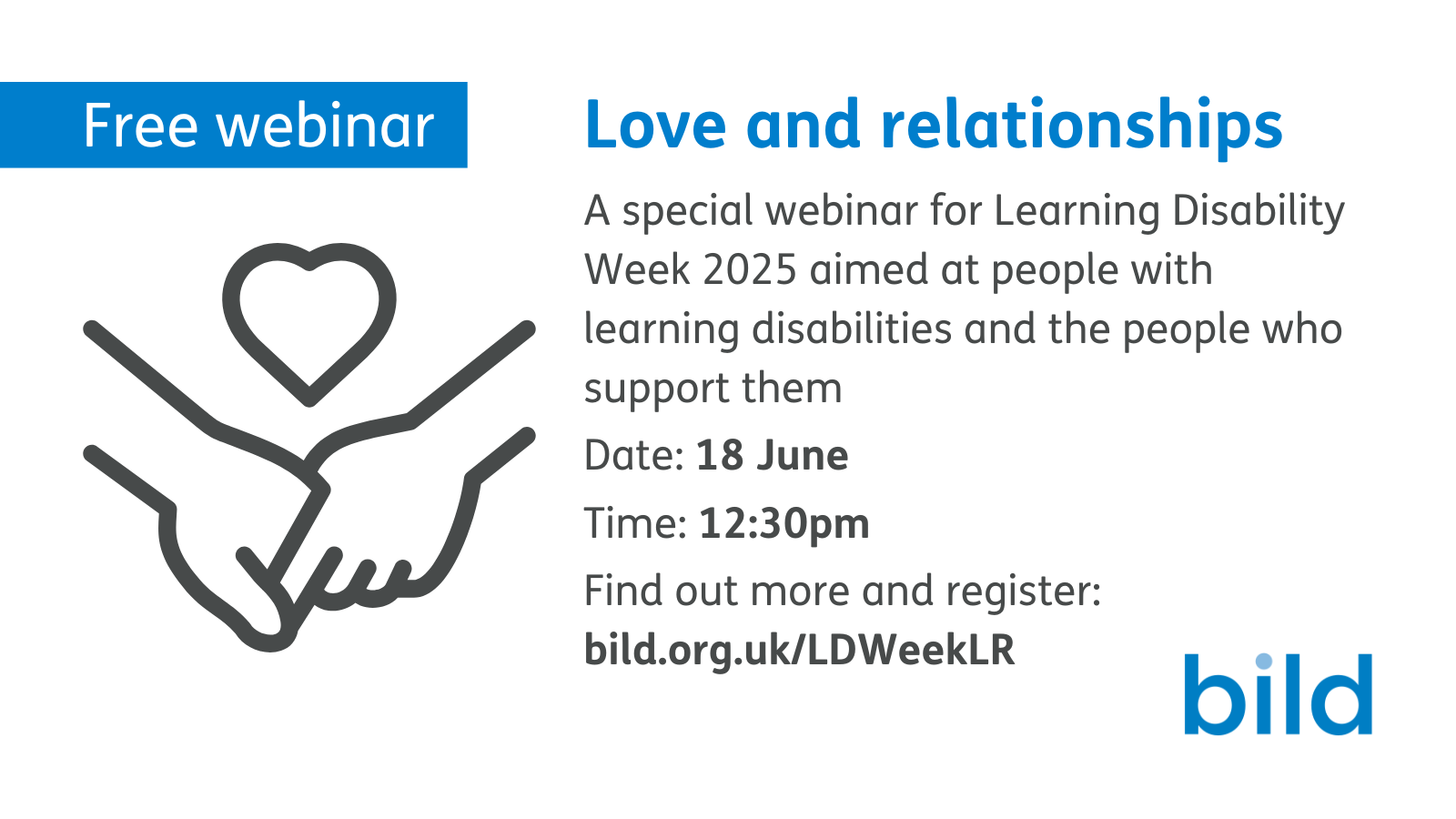 Webinar – Love and Relationships for people with learning disabilities ...